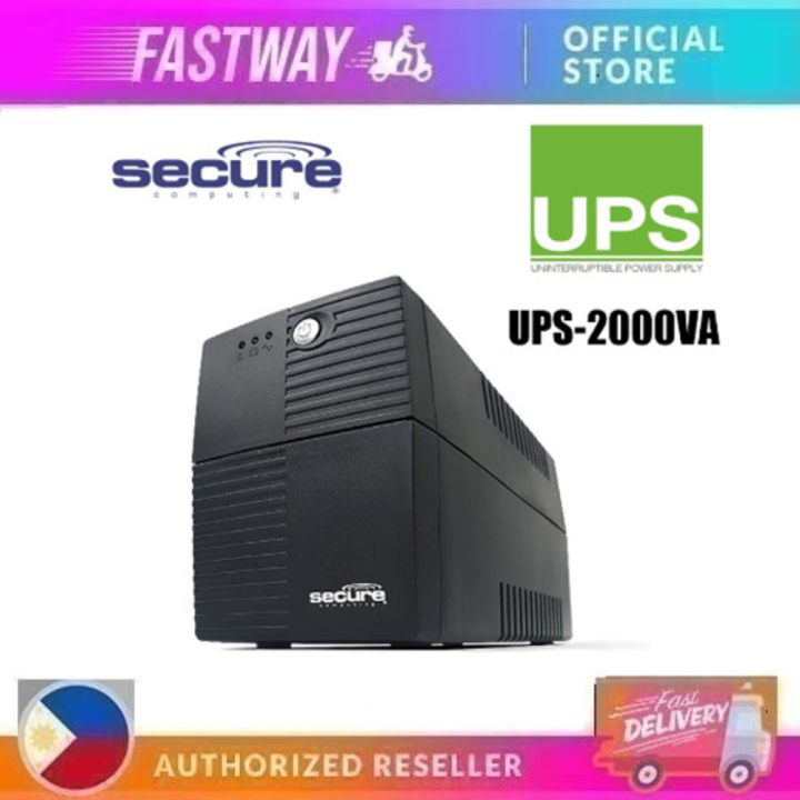 SECURE UPS 2000VA/1400Watts | Lazada PH
