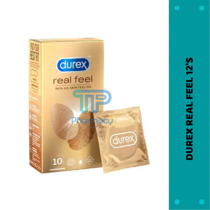 DUREX REAL FEEL 10'S | Lazada