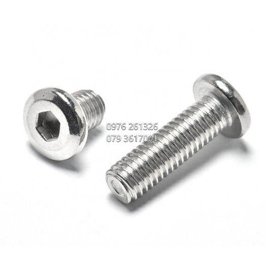 BULONG LỤC GIÁC CHÌM ĐẦU DẸT INOX 304 _ M6 ,M8 _BỊCH 10 CON | Lazada.vn