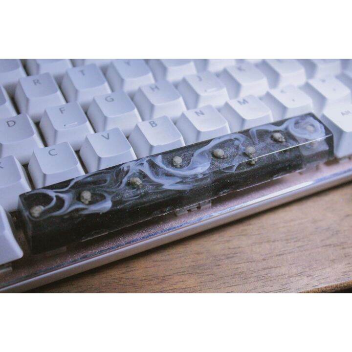 [River Styx Onyx] 1 SPACEBAR Artisan Resin Keycap for Mechanical ...