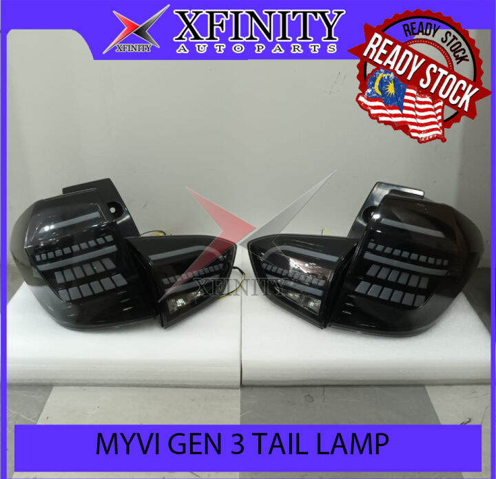Perodua Myvi Tail Lamp Tail Light MYVI GEN3 MK7 Design 2023 LED Running ...