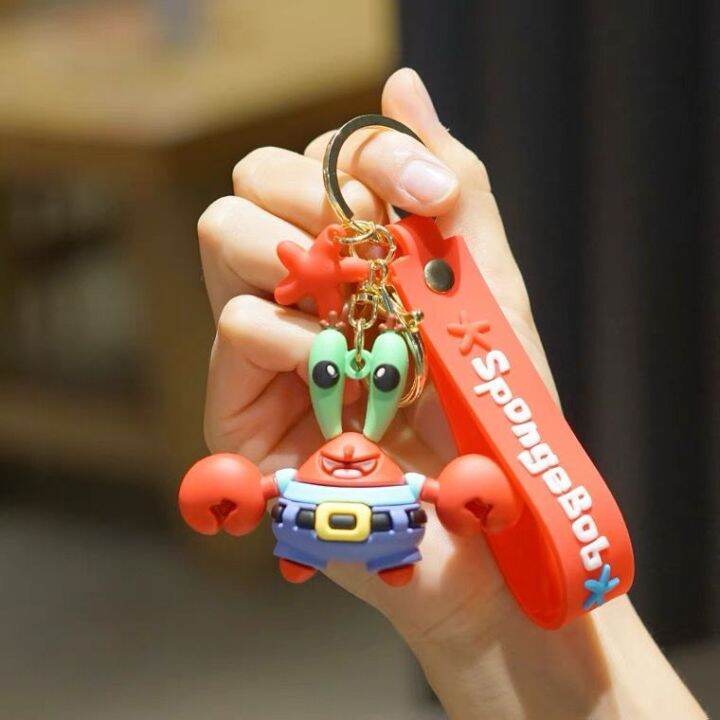 Gantungan Kunci Spongebob Patrick MR Tuan Krab Squidward Key | Lazada ...