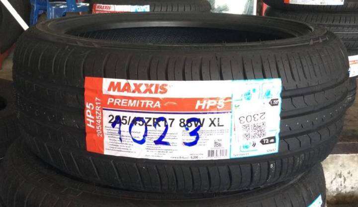 Maxxis 205/45R17 HP5 ขอบ 17 ยางรถยนต์ปี2023 ( 1 เส้น) แถมจุกลมยาง 1 อัน | Lazada.co.th