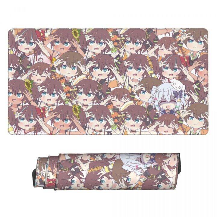 Natsuiro Matsuri Cute Anime Hololive PC Desk Mat Mousepad Large Laptop ...