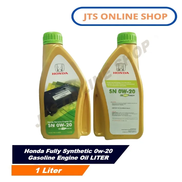 Honda Fully Synthetic 0w-20 Gasoline Engine Oil LITER | Lazada PH