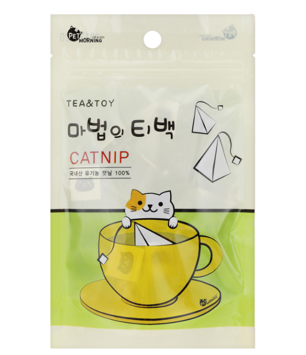 (SG stock Clearance Exp;02/09/23)Magic Catnip Tea Bag 1.5gx8 Korean ...