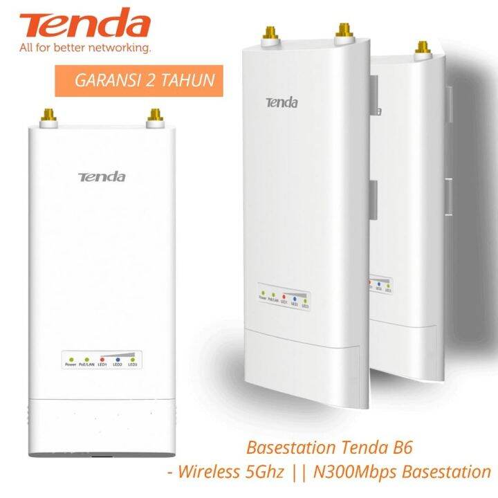 Tenda B6 Wireless Access Point 5GHz 11n 300Mbps Basestation Outdoor AP ...
