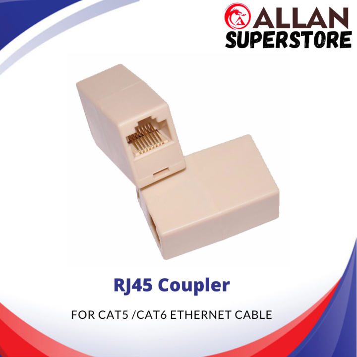 Allan Superstore RJ45 Coupler | Network Cable Extender | Lazada PH Allan Superstore RJ45 Coupler | Network Cable Extender | Lazada PH