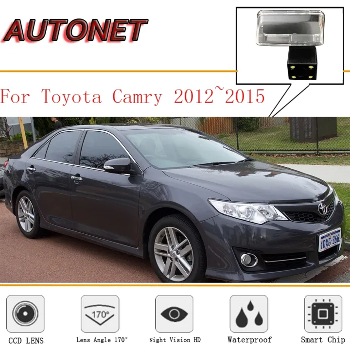 AUTONET Rear View Camera For Toyota Camry 2012 2015 CCD Night Vision ...