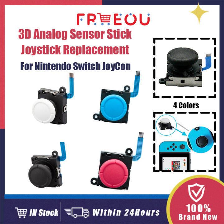 4 Colors 3D Analog Sensor Stick Joystick Replacement For Nintendo ...