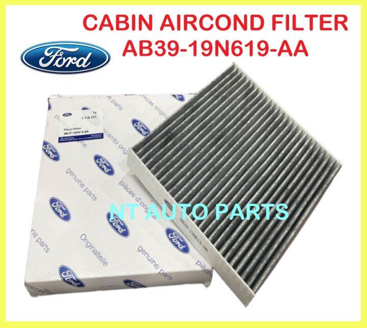 CABIN AIRCOND FILTER FORD RANGER T6 T7 2.2 3.2 XLT MAZDA BT50 (CARBON ...