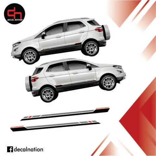 Ford Ecosport Weatherproof Car Decals Cut Out Vinyl Sticker | Lazada PH