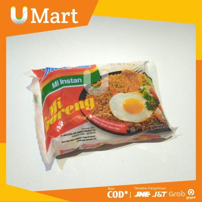 U Mart - Indomie Goreng 5 pcs Bungkus - Mi Goreng Instant | Lazada ...