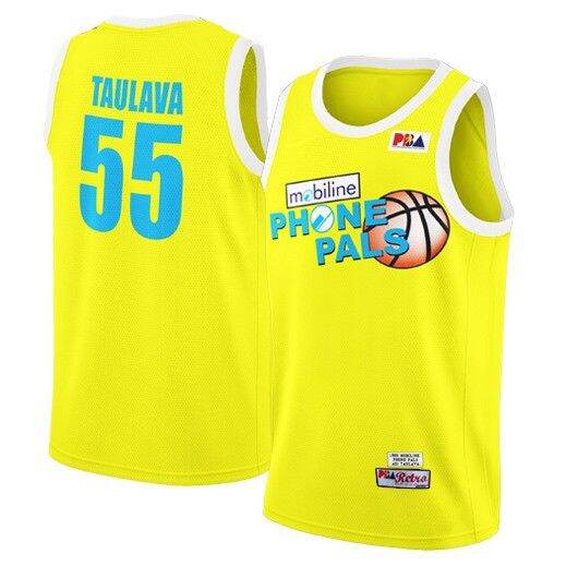 PBA Retro Mobiline Phone Pals Asi Taulava Rookie Jersey | Lazada PH