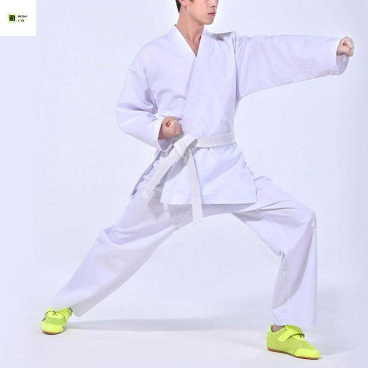 【Active r0ck】 Women Men Karate Uniform Set Sports Fitness Karate ...