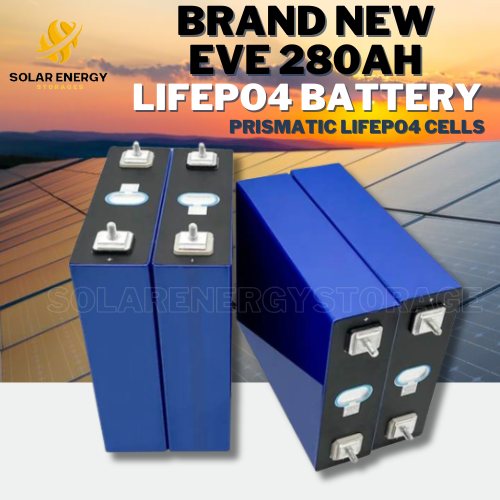 BRAND NEW - 4PCS EVE 280AH BATTERY 3.2V Lf280K Prismatic LiFePO4 Lithium Ion Phosphate Cell ...