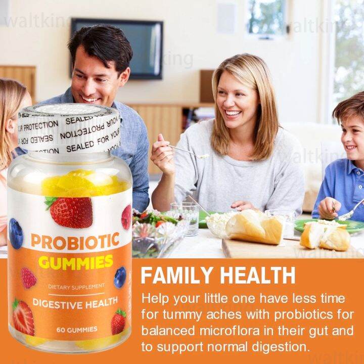 Probiotic gummy Calcium Supplements Bone Development Gummies Vitamins ...