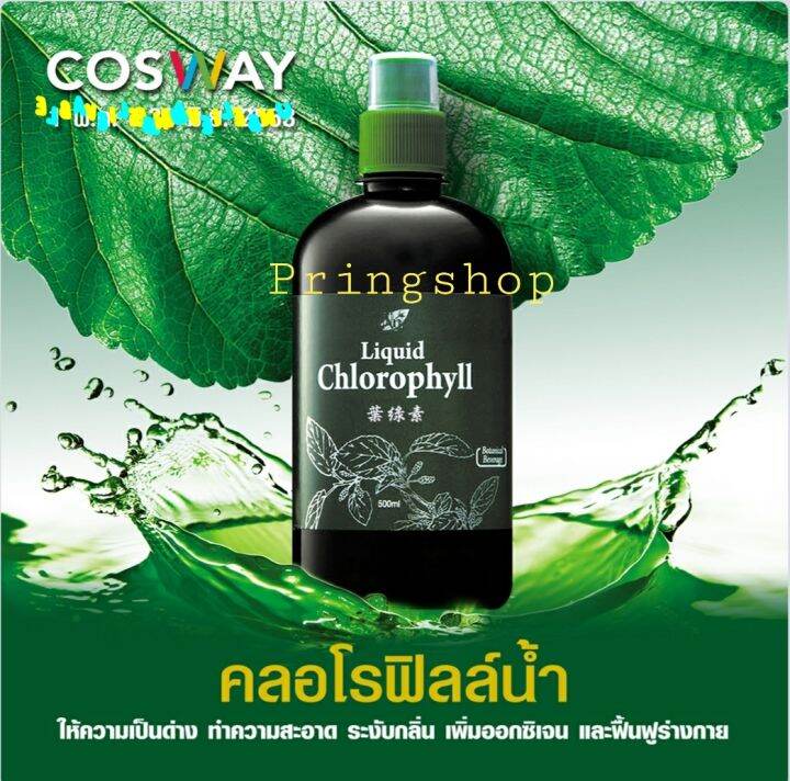 Liquid Chlorophyll คลอโรฟิลล์ คลอโรฟิลล์เข้มข้นชนิดน้ำ น้ำคลอโรฟิลล์ ...