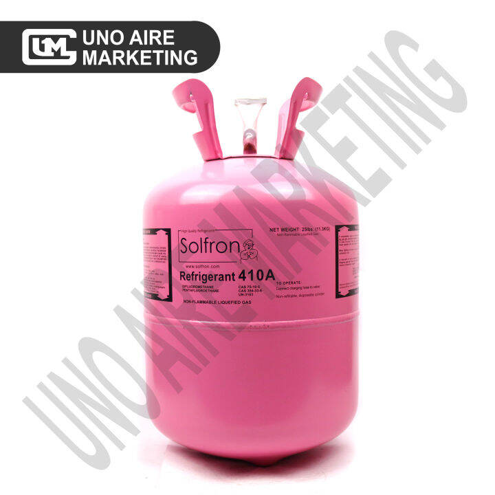 R410a SOLFRON Refrigerant Freon (11.3kg) ORIGINAL TANK SEALED BOXED ...