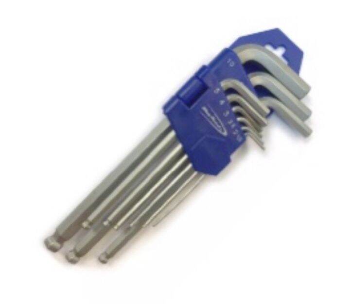 BLUE-POINT NO.BLPC9XLHKSP L-Shape Hex Keys Wrench Set 9pcs Factory Gear ...