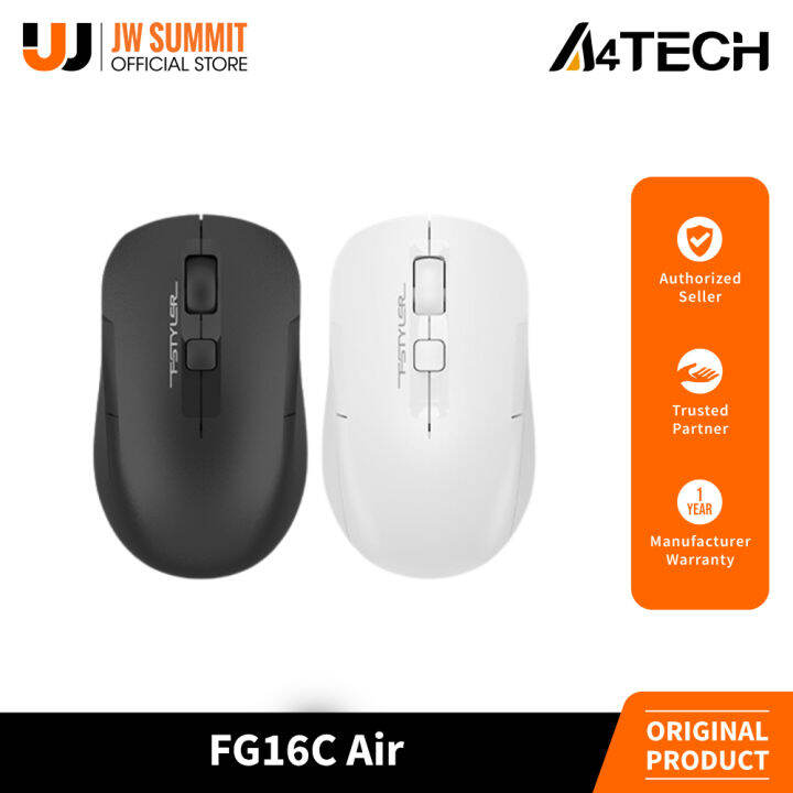 A4Tech FG16C Air 2000 DPI Optical Dual Function Wider Scroll Wheel ...