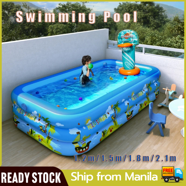 🔥Original + 24 hours delivery Swimming pool for kids sale Rectangular ...