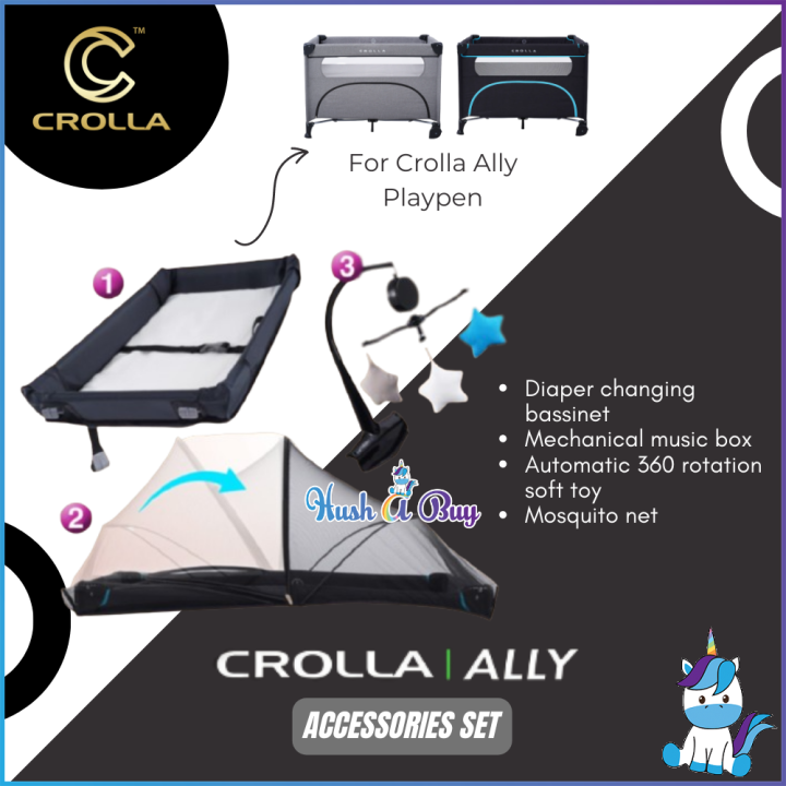 Accessories for Crolla Ally Playpen Set Birth to 36 months Compact Size ...