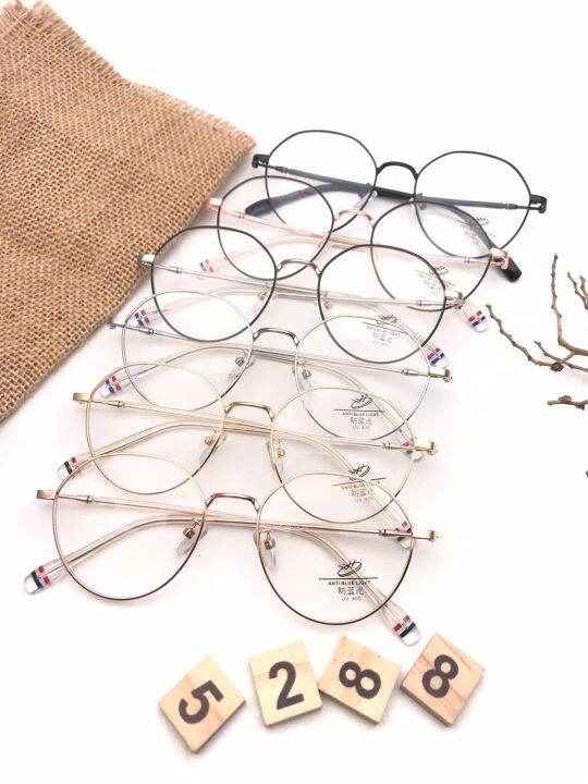 Frame bulat tahan karat bahan besi, ringan. kode 5288 free lensa ...