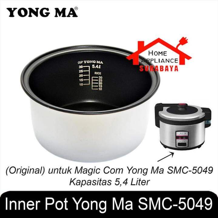 Panci Magic Com Dalam - Inner Pot Rice Cooker Yong Ma SMC 5049 ...