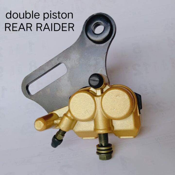 【Ready Stock】 REAR CALIPER FOR RAIDER 150 DOUBLE PISTON | Lazada PH