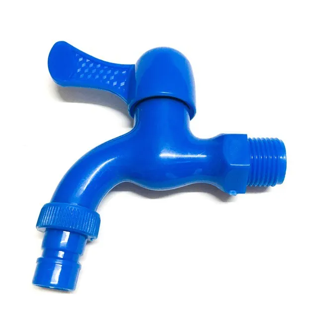 Plastic BLUE PVC Spigot Faucet with Hose Connector Gripo | Lazada PH