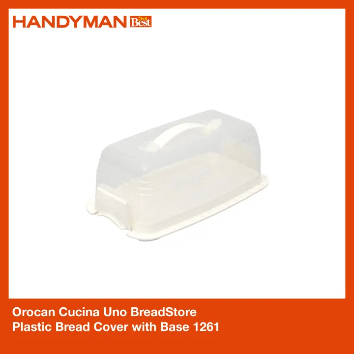 Orocan Cucina Uno BreadStore Plastic Bread Cover with Base 1261 | Lazada PH