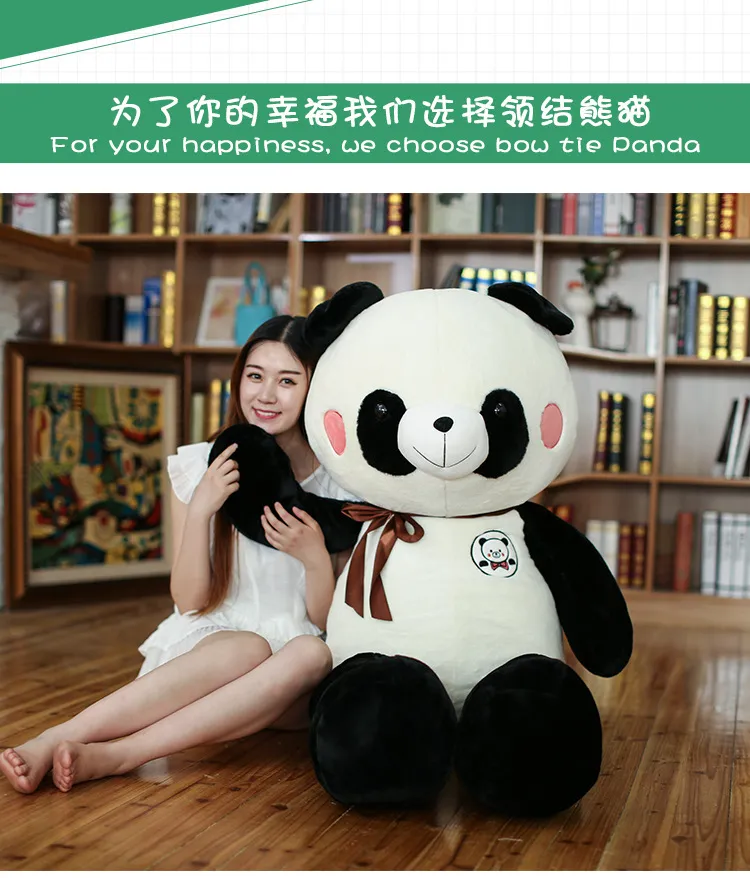 Large Plush Panda Teddy Bear Stuffed Toy 80cm-100cm