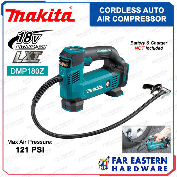 MAKITA DMP180Z Cordless Auto Mini Air Compressor Tire Gauge Inflator 18V (Baretool) MKPT18 ...