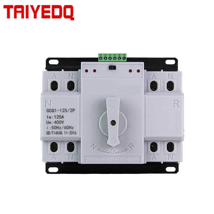 Ats 2P Dual Power Automatic Transfer Switch Circuit Breaker MCB 2P/220V ...