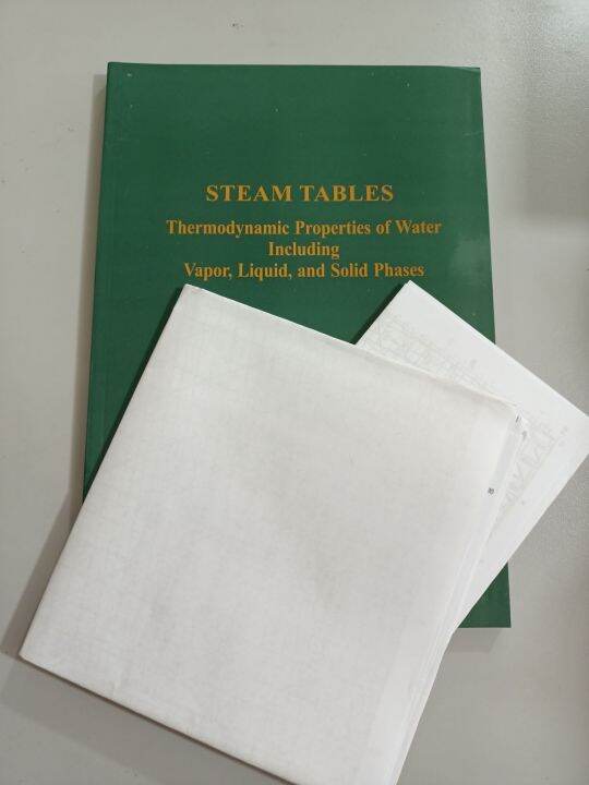 Steam Tables Thermodynamics Properties of Water | Lazada PH