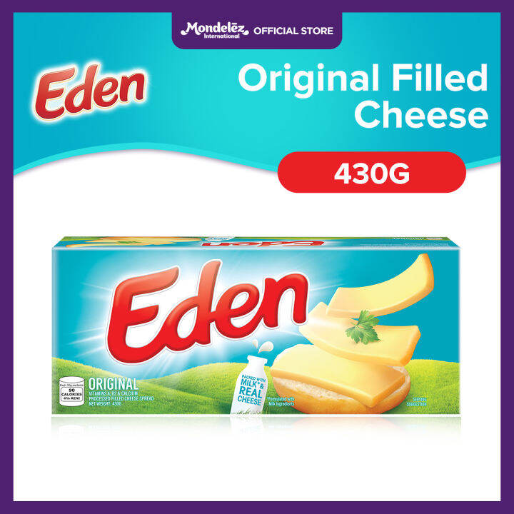 Eden Original - Processed Filled Cheese 430g with Milk Vitamins A & B2 and Calcium | Lazada PH