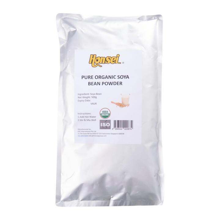 Honsei Pure Organic Soya Bean Unsweetened Powder | Lazada Singapore