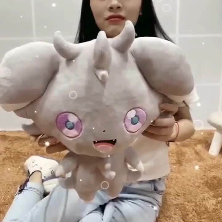 ใหม่โปเกมอนตัวละคร Espur ที่มีคุณภาพสูงของเล่นตุ๊กตาสัตว์ตุ๊กตา40เซนติเมตรเด็กของขวัญวันเกิด ...