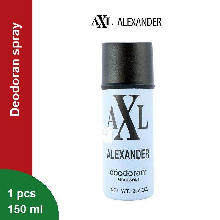 AXL Alexander Deodorant Spray - Biru 150 ml | Lazada Indonesia