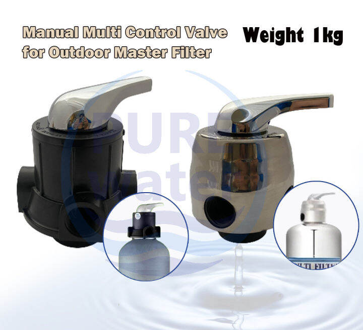 Manual Multi Control Valve Back Wash Valve MCV Valve for Water Filter ...