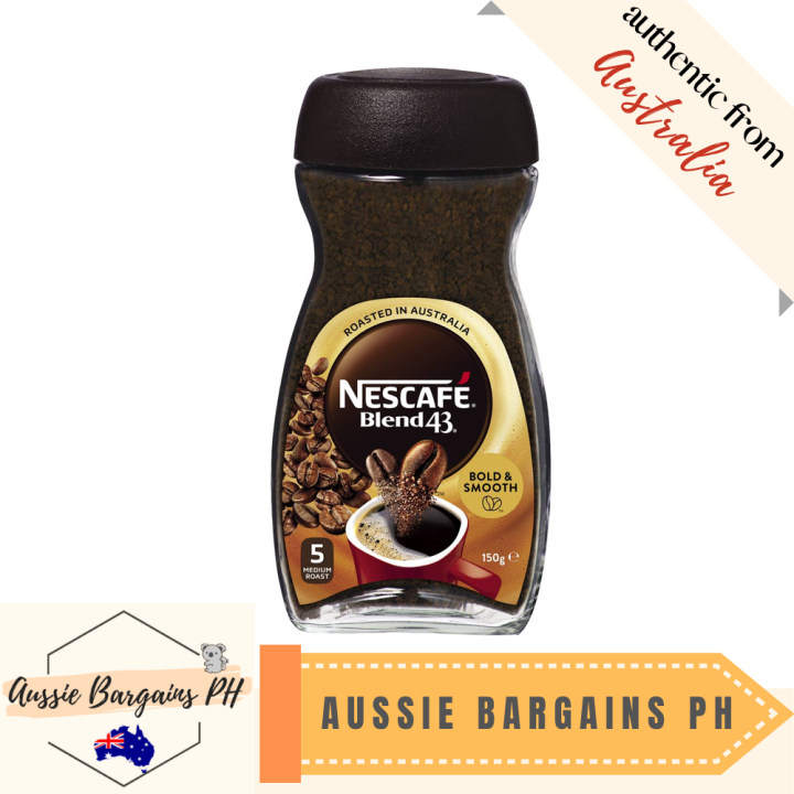 Nescafe Blend 43 Bold and Smooth Instant Coffee Jar 150g ON SALE! PLS ...