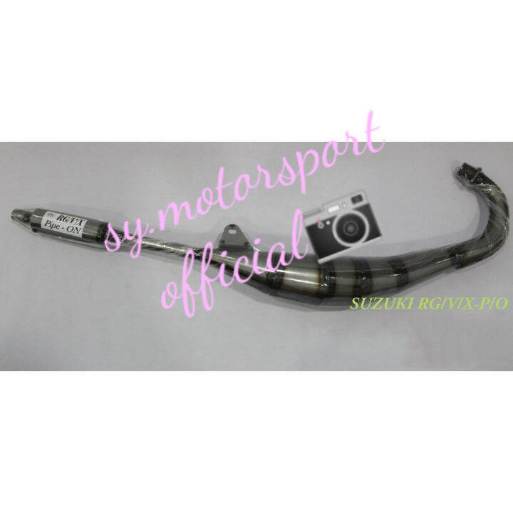 SHM SUZUKI RG / RGV / RGX EXHAUST PIPE ON (EKZOS EKZOX PAIP ON) 100% ...