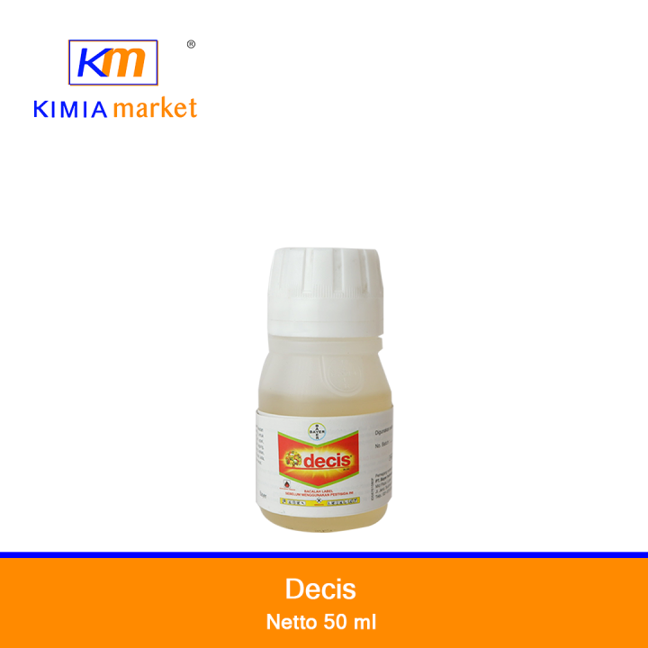 DECIS 25 EC 50 ML INSEKTISIDA PESTISIDA OBAT PEMBASMI HAMA BAYER ...