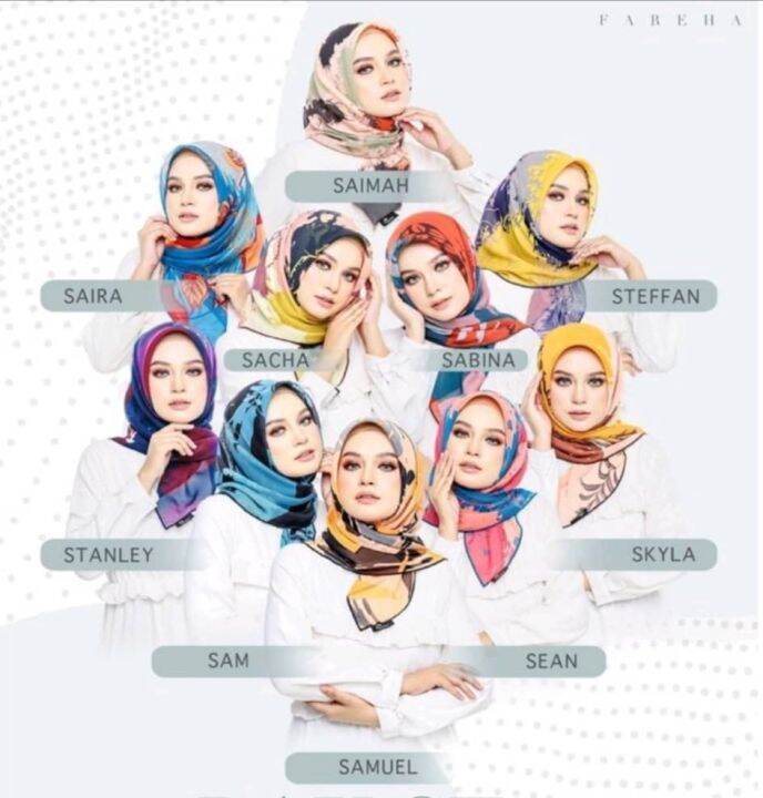 TUDUNG FAREHA ANTI KEDUT | Lazada