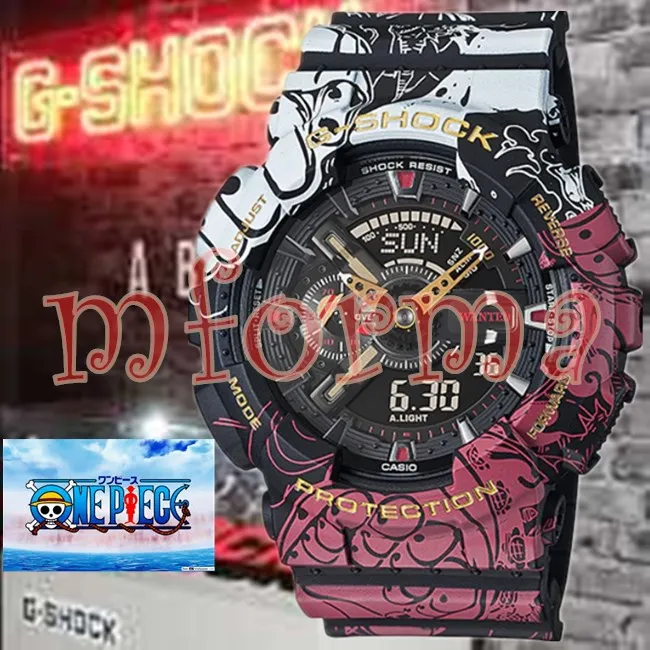 Casio One Piece รุ่น Limited Edition นาฬิกา Luffy G-SHOCK GA-110JOP ...