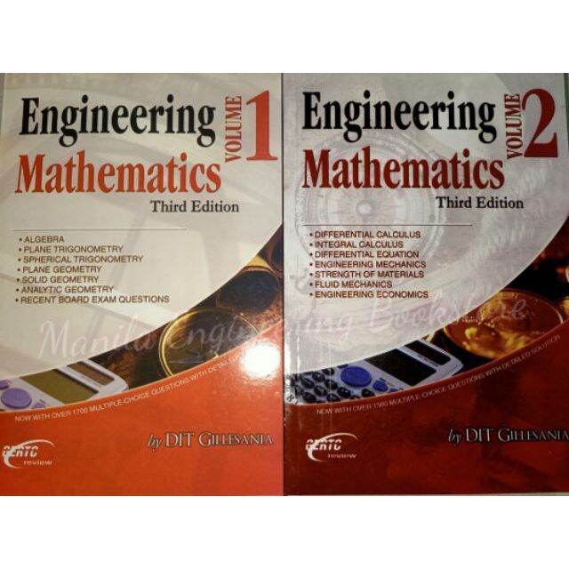 ORIG Engineering Mathematics Third ed Gillesania | Lazada PH