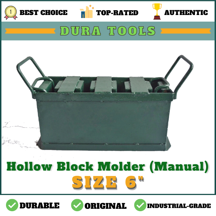 Heavy Duty 6" Hollow Block Molder Maker Best Quality | Lazada PH