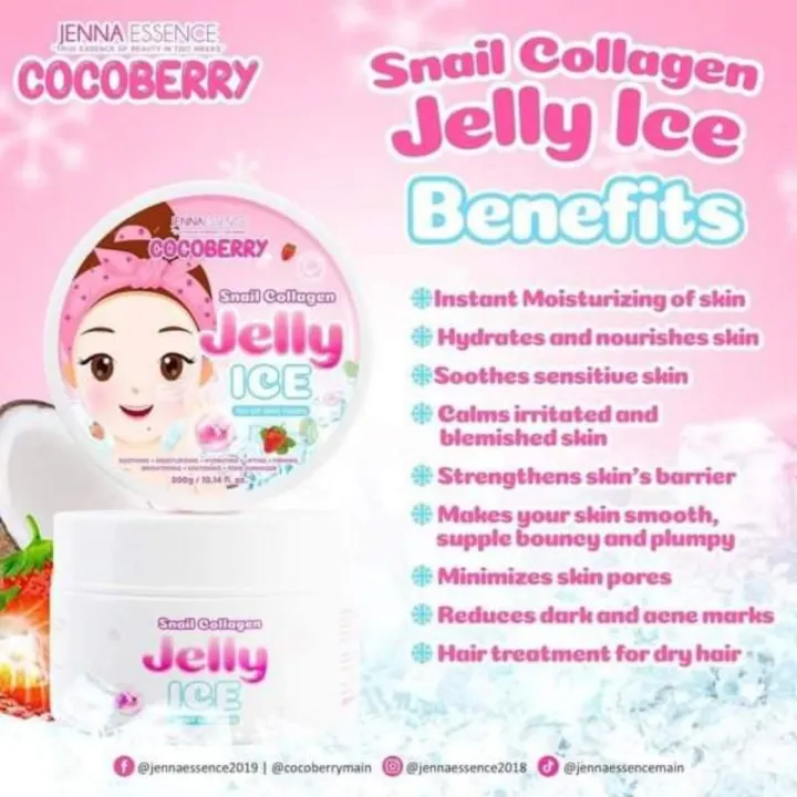 Cocoberry Collagen Jelly Ice by Jenna Essence | Lazada PH