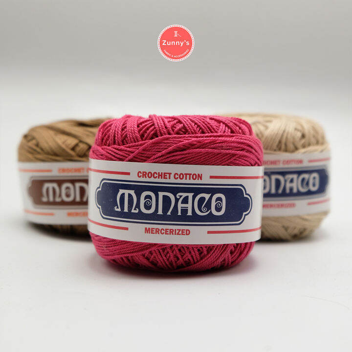 Monaco Crochet Thread Yarn 175 meters Set A | Lazada PH